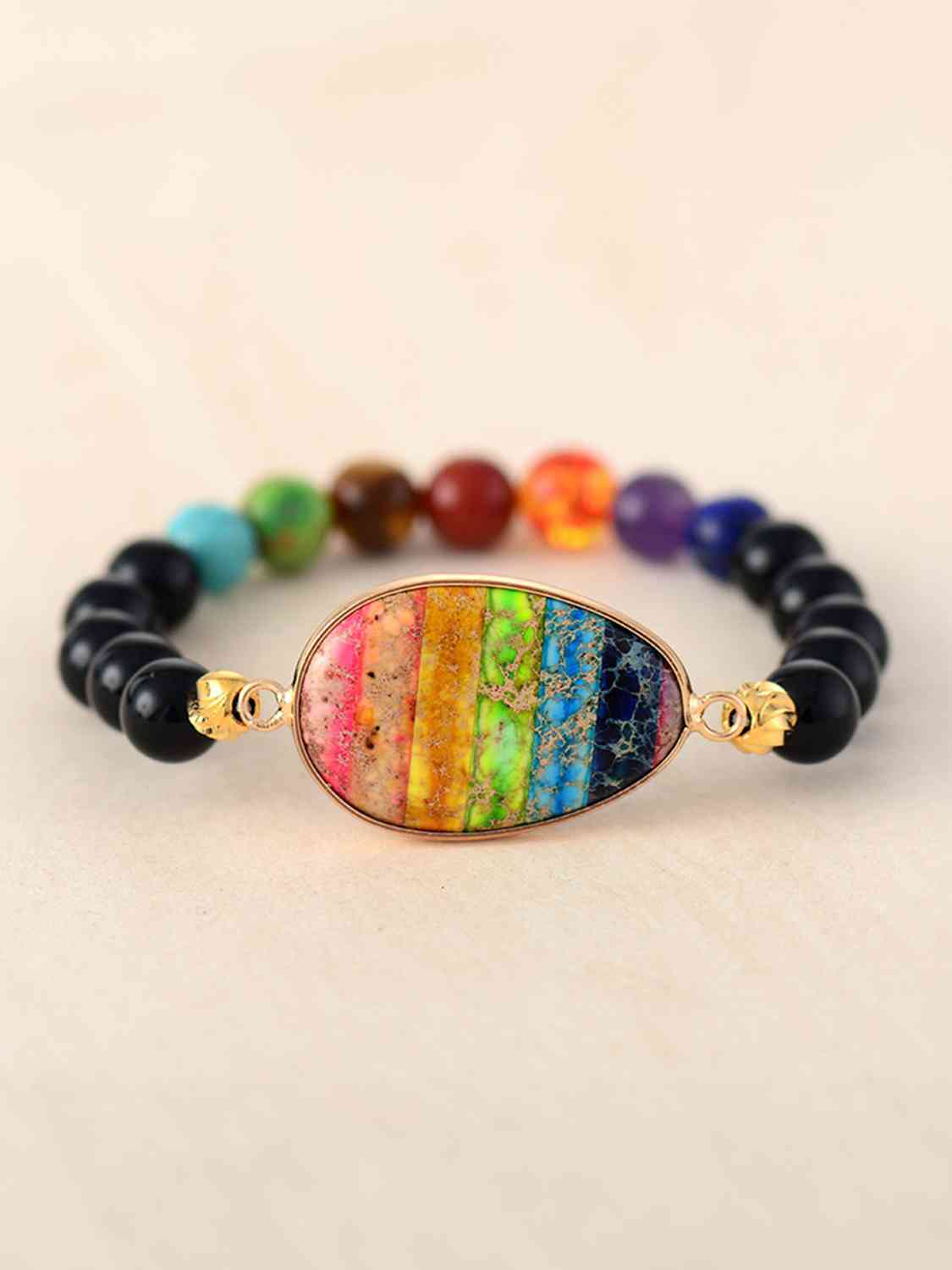 Geometrical Shape Beaded Bracelet – For The Gay